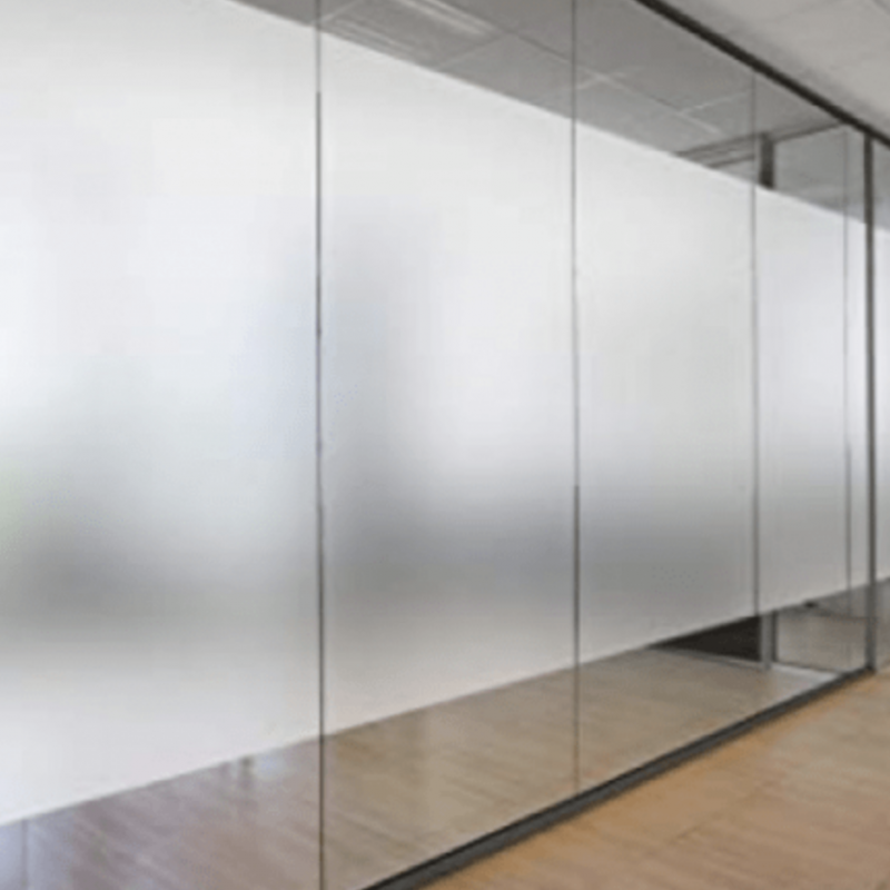 Metamark Silver Etch Metascape - sandblasted vinyl