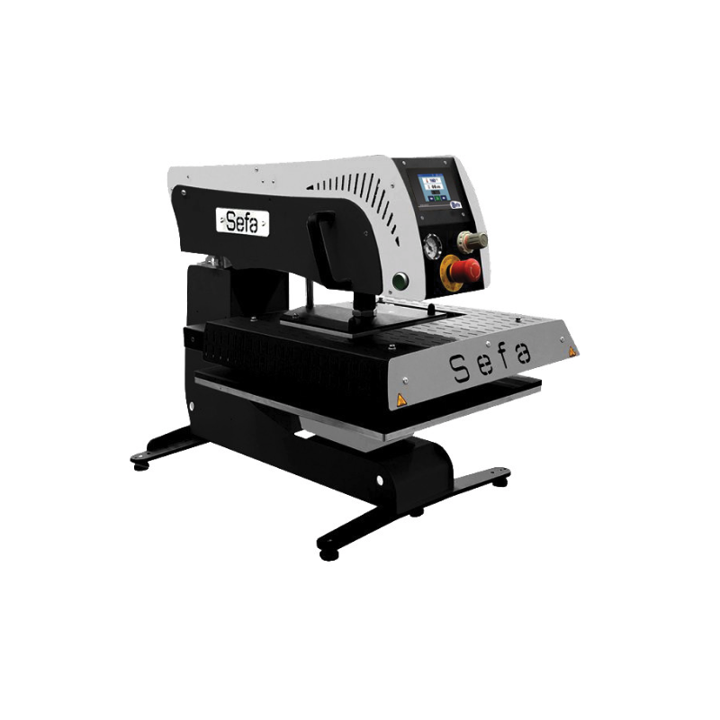 Presse à chaud pneumatique - plateau rotatif Sefa ROTEX AIR PRO